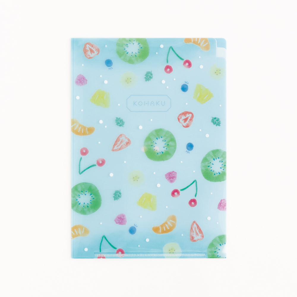 GreenFlash Kohaku A5 3-Pocket File Folder - Fruits | Dreaming of Tokyo